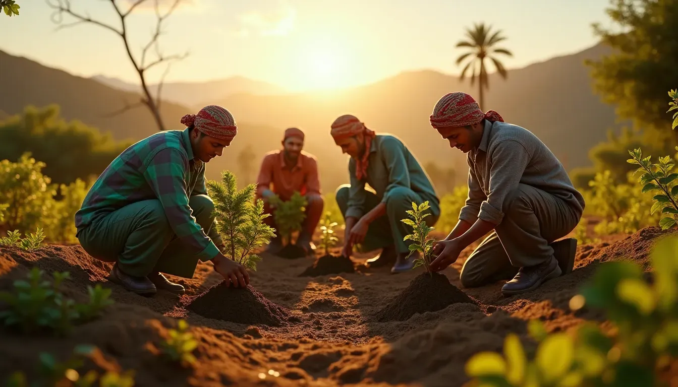 Tree Planting as a Catalyst for Community Cohesion in Morocco